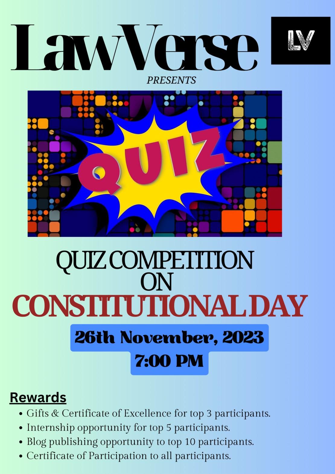 TLV's National Quiz Competition - Lawverse